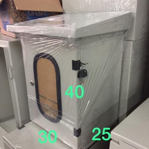 Jual Box panel 30x40x25 topi outdoor double pintu acrylic tebal ...