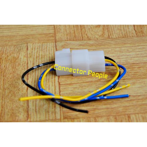 Jual Socket Soket Sambungan 3 Pin Besar + Kabel Bintik 1 Set - Jakarta ...
