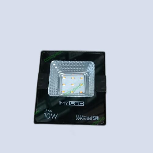 Jual Lampu sorot 10wat LED tembak 10w water proof outdoor putih - Putih ...