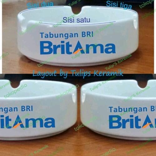 Jual Asbak Keramik Logo Custom - Kab. Bogor - Tulip'S Keramik | Tokopedia