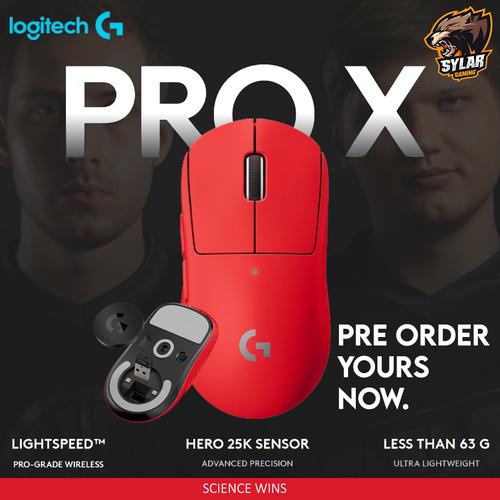 Jual Logitech G Pro X Superlight Red Edition Wireless Gaming Mouse ...