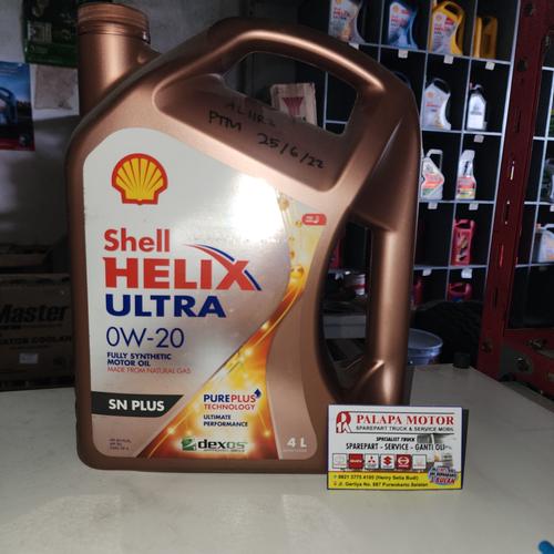 Jual Oli Mesin Shell Helix Ultra 0W-20 4L 100% Original - Kab. Banyumas ...
