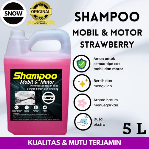 Jual Shampoo Mobil/Motor/Car Wash/100% Premium Original/Snow/Salju 5 ...