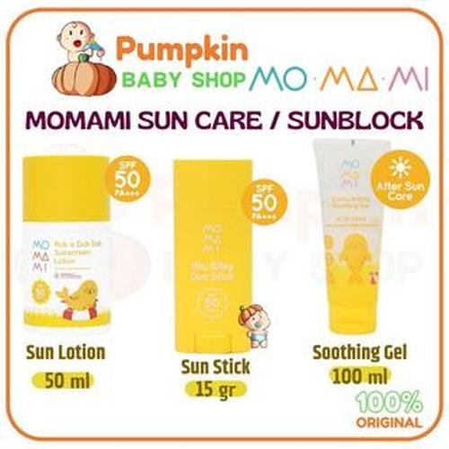 Jual MOMAMI Sunscreen bayi Anak / Momami Sunblok - Soothing Gel ...