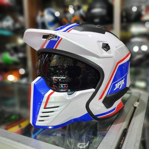 Jual Helm Jpx Mx 726 r Full Face Motif Terbaru - Putih, L - Kab. Kediri ...