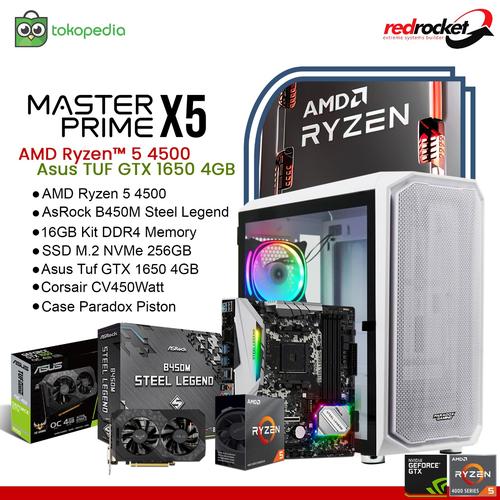 Jual komputer rakitan / pc rakitan amd ryzen 5 - Kab. Sleman - Red Rocket Computer | Tokopedia