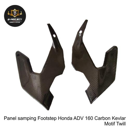 Jual Cover Panel samping Honda ADV 160 Real Carbon Kevlar - Kab. Kediri ...