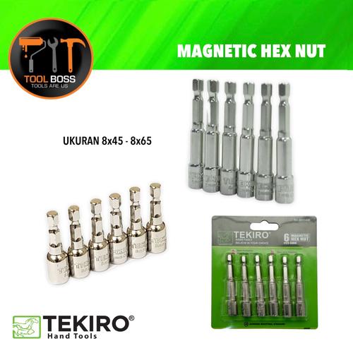 Jual MAGNETIK HEX NUT TEKIRO -MATA ROOFING TOOLS TEKIRO - 8×65 MM ...