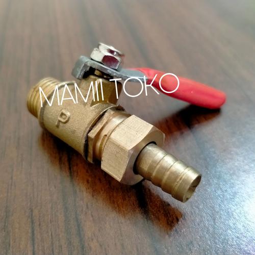 Jual Kran Angin 1/4" Kran Kompresor 1/4 Stop Kran Angin Hato 1/4 Body ...