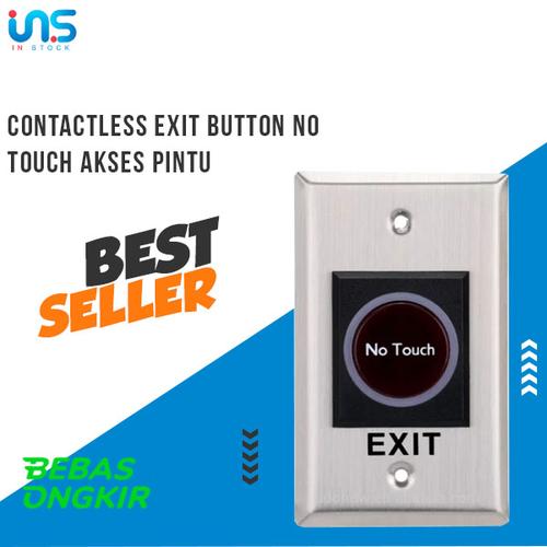 Jual Aksesoris Akses Kontrol Pintu Contactless Exit Button No Touch ...