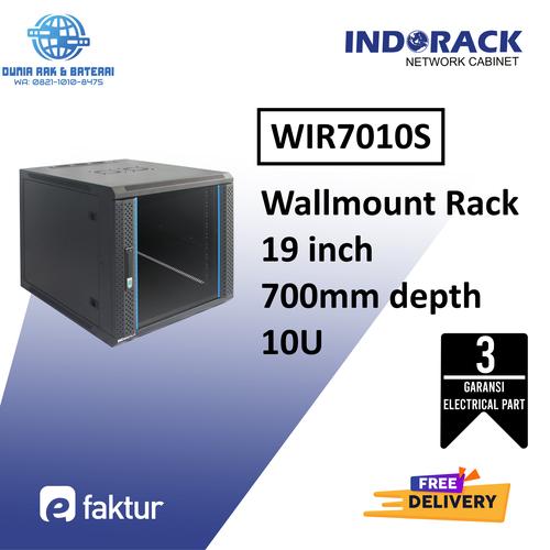Jual WALLMOUNT 10U 700MM SINGLE DOOR INDORACK WIR7010S - WALL MOUNT ...
