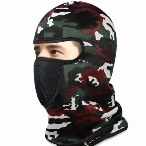 Jual MASKER FULL FACE SPANDEX MOTOR HELM BALACLAVA NINJA LORENG MASK ...