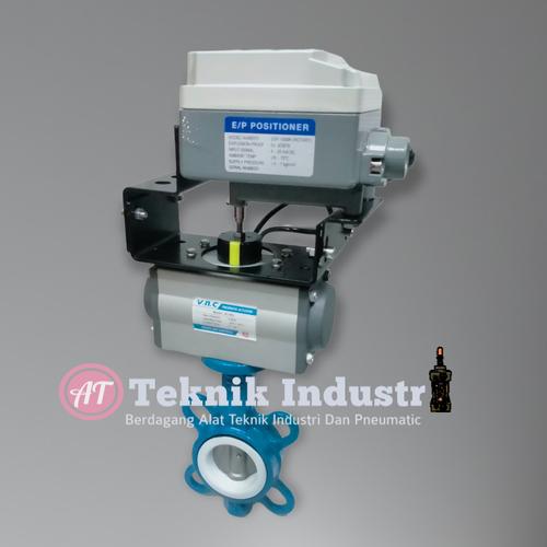 Jual Positioner Pneumatic Water Actuator Butterfly Valve 2 inch ...