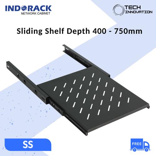 Jual INDORACK Sliding Shelf Depth 400 - 750mm Tatakan Ambalan Rack ...