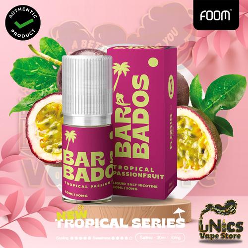 Promo FOOM NEW TROPICAL Series V2 BARBADOS Passion Fruit 30ML 30Mg by ...
