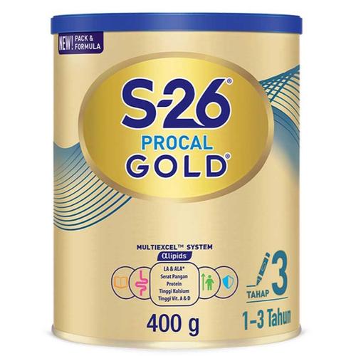 Jual S-26 Procal Gold Tahap 3 Susu Pertumbuhan Anak 1-3 Tahun Vanilla ...
