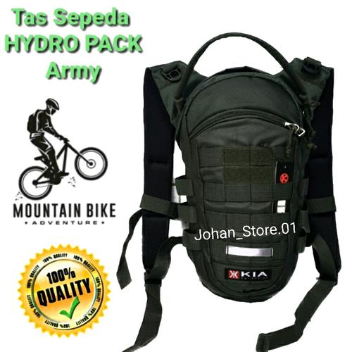 Jual tas ransel sepeda army Tas punggung Tas sepeda hydropack - Army ...