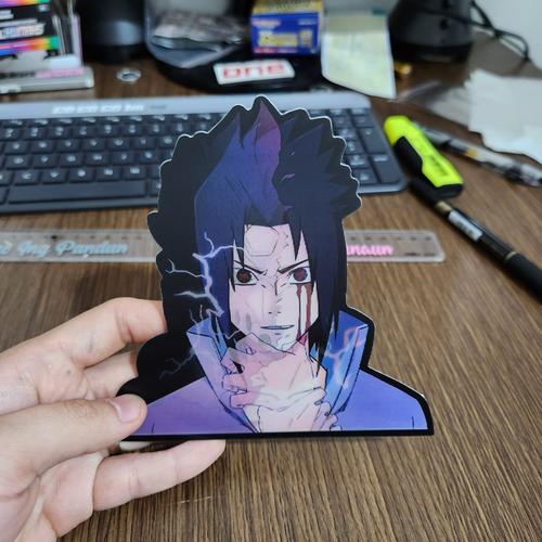 Jual STIKER 3D MOTION LENTICULAR ANIME - D0102 - Naruto - Sasuke Uchiha ...