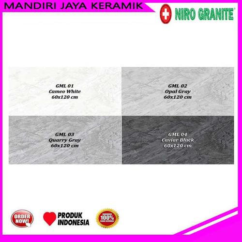 Jual Niro Granite Murale GML Series 60x120 cm Kw1 - GML 01 Comeo, MATT ...