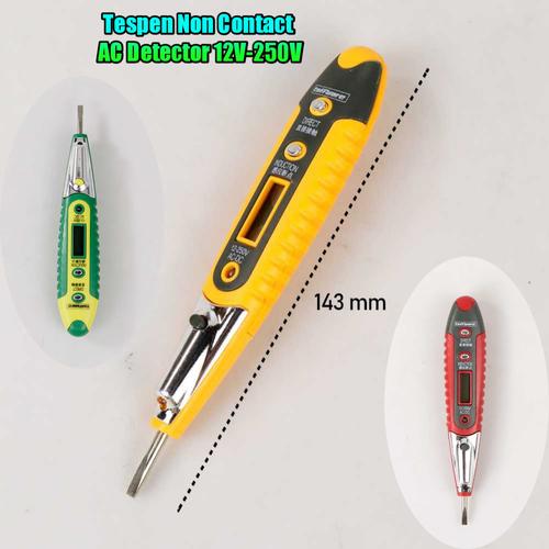 Jual Obeng Tespen Digital Tester Alat Tes Tegangan Arus Listrik Tes pen ...