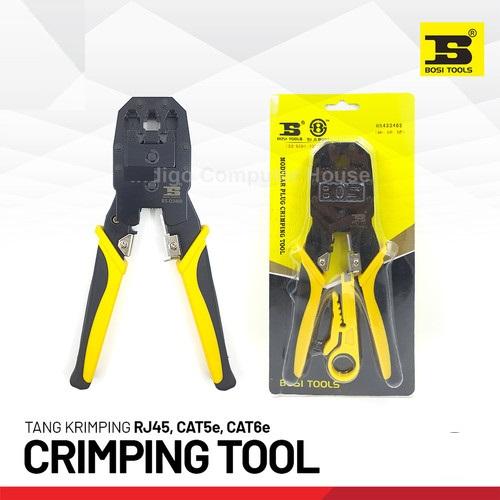 Jual Tang Krimping Tools RJ 45 RJ 11 Crimping Tool RJ45 RJ11 Bosi ...