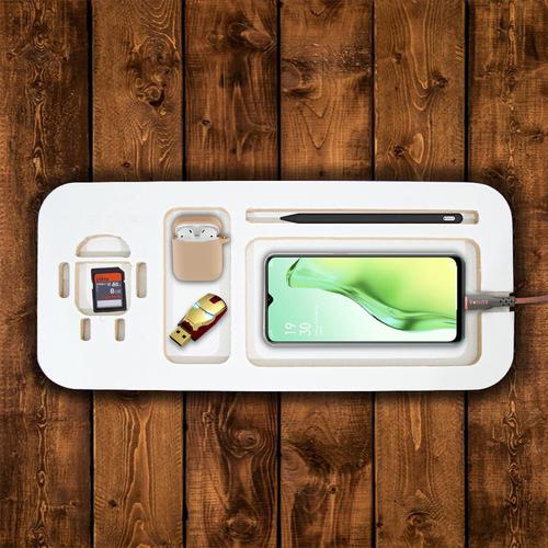 Jual Organizer Meja Kantor Android Tatakan Alas Handphone Bahan MDF ...