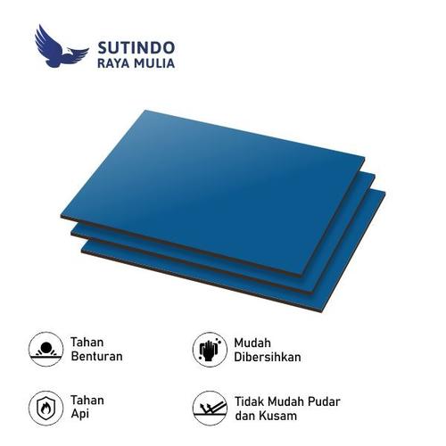 Jual ACP PVDF Blue of Bank 4MM x 1.25M x 2.44M AL 0.5 - Kota Surabaya ...