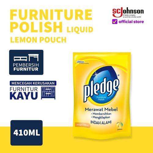 Jual GOSEND/GRAB Pledge Liquid Refill 450 ml Lemon Pembersih Mebel ...