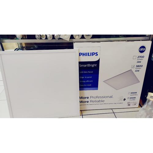 Jual LAMPU PHILIPS Slim Panel RC091V 40W 60×60Cm LED38S PSU PVC G3 ...