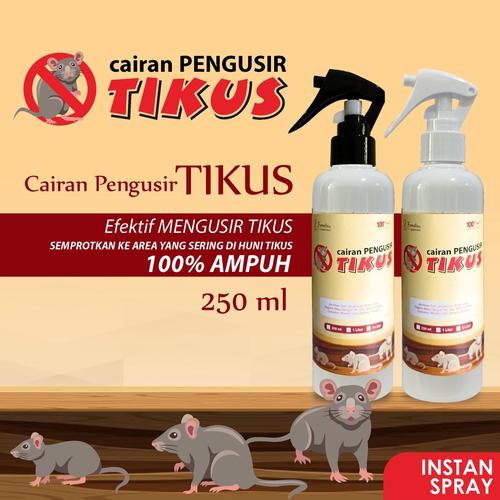 Promo Obat Anti Tikus Semprot 250ml - Obat Pengusir Tikus - Rat ...