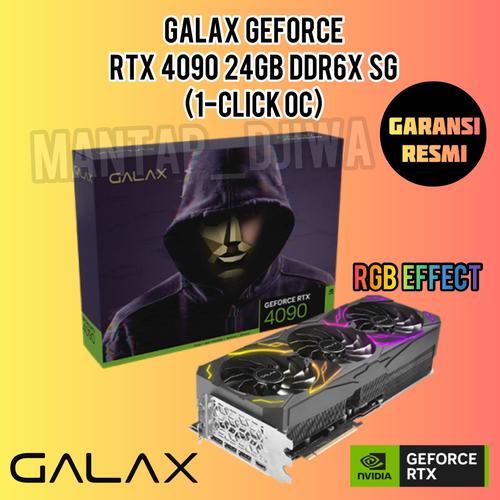 Jual Galax Nvidia Geforce RTX 4090 / RTX4090 24G DDR6X SG (1-Click OC ...