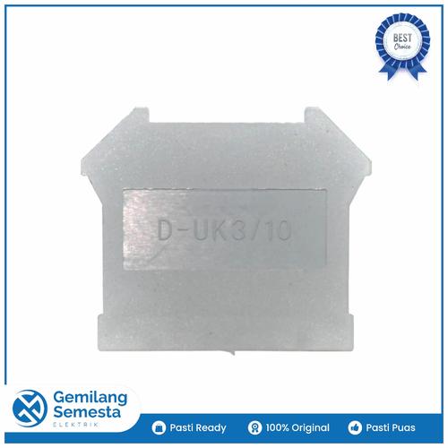 Jual End Plate Uk 3N Uk5N UK6N UK10N Cover terminal Blok - Kab. Bogor - Gemilang Semesta ...