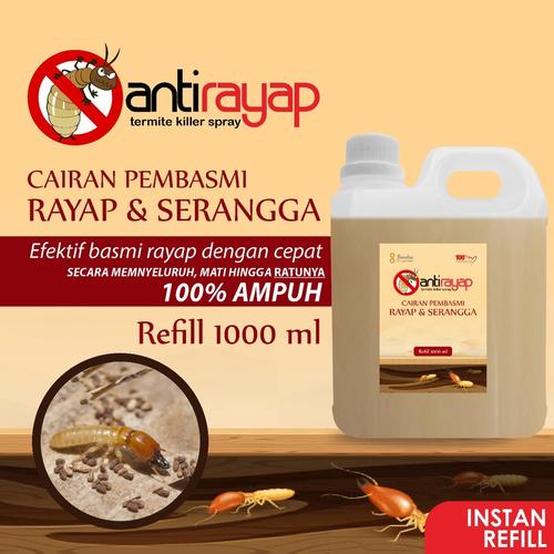 Jual Obat Anti Rayap Refill 1 Liter - Cairan Pembasmi Rayap 1 Liter ...