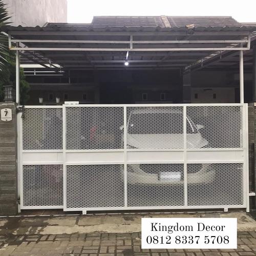 Jual PINTU PAGAR DORONG EXPANDED METAL - Kota Tangerang Selatan ...