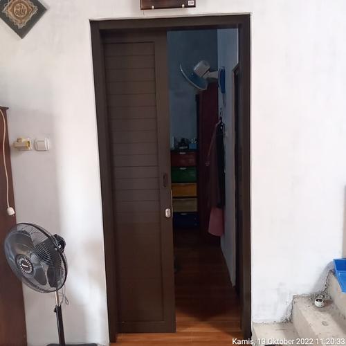 Jual kusen pintu sliding aluminium spandrell double - Putih, T 200 x L ...