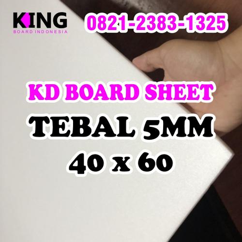 Promo KD Board atau KT board polyfoam papan iklan 5 mm 40x60 - Jakarta ...