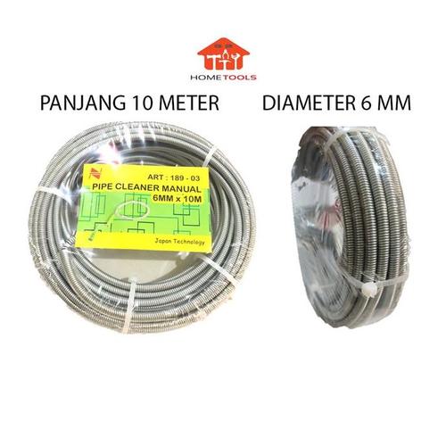 Jual NANKAI Pipe Cleaner Ukuran 6mm x 10 Meter Selang Kawat Flexible - Jakarta Timur - Andien ...