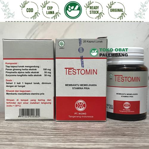 Jual TESTOMIN H3 20 KAPSUL LUNAK STAMINA PRIA PT IKONG - Kota Bandung ...