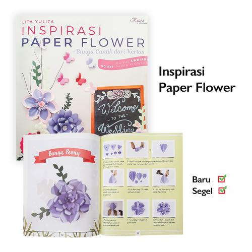 Jual Buku INSPIRASI PAPER FLOWER Membuat Bunga Dari Kertas + POLA ...