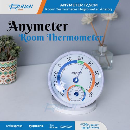 Jual Thermometer Ruangan Besar Anymetre - Room Termometer Hygrometer ...