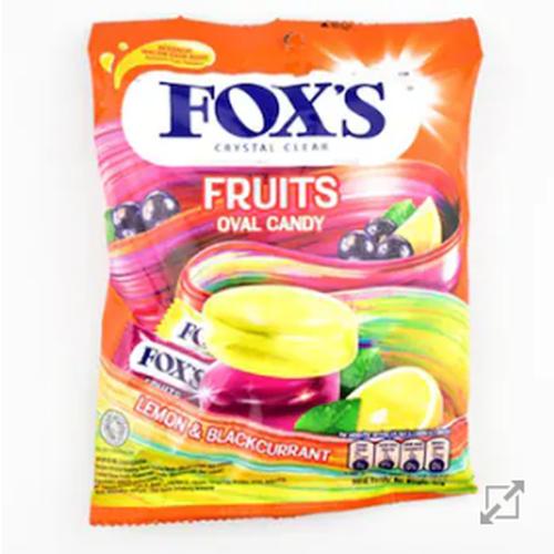 Jual Permen Fox'S Fruits Oval Flowrap 125gr fox - Kab. Gresik - wafa ...