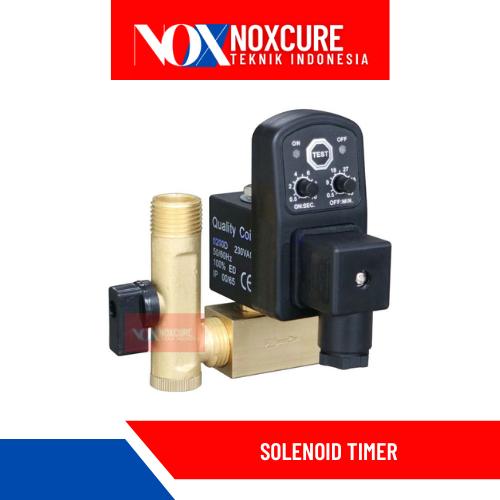 Jual Electric solenoid valve 1/2" timer auto drain 16Bar split body ...