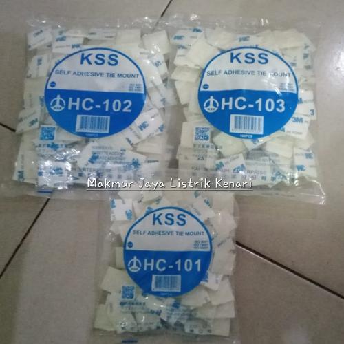 Jual KSS HC-101 / KSS Tie Mount HC-102 HC-103 / KSS Self Adhesive Tie ...