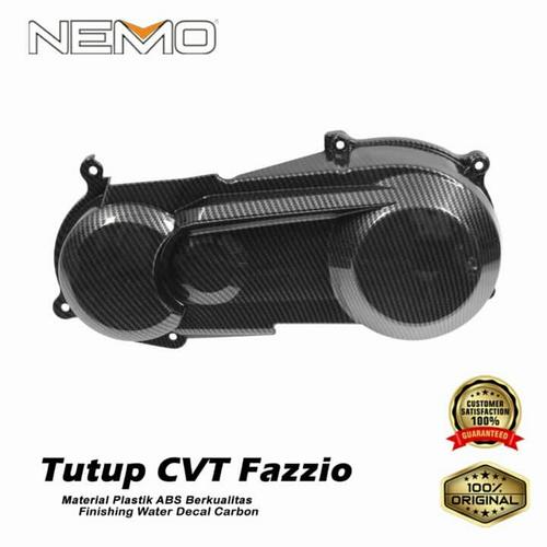 Jual COVER/TUTUP CVT YAMAHA FAZZIO CARBON MEREK NEMO - Jakarta Barat ...