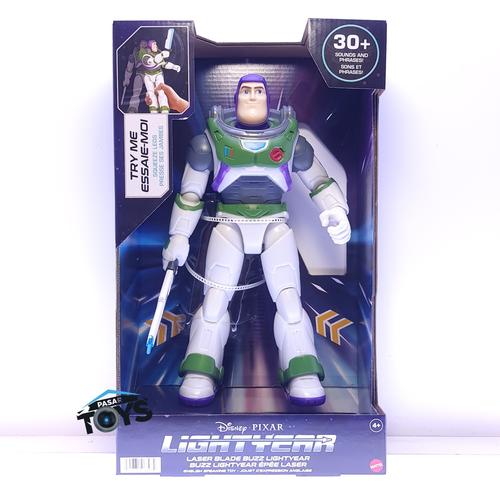 Jual Disney Pixar Lightyear Laser Blade Buzz 12 Inch Action Figure ...