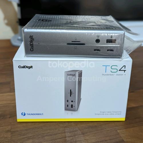 Jual CalDigit TS4 Thunderbolt Station 4 - 18 Ports 98W DP 1.4 2.5Gb ...