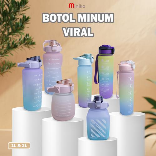 Jual Botol Minum Motivasi 1Liter - Tumblr Jumbo Viral - Botol Minum ...