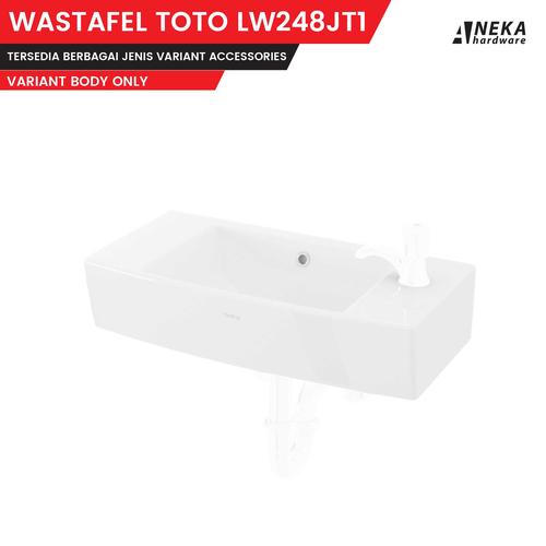 Jual Wastafel Gantung TOTO LW248JT1 / Wastafel Wall Hung Lavatory ...