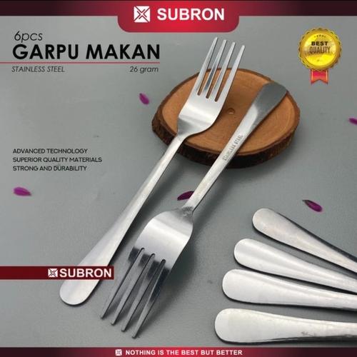 Promo GARPU SUBRON STAINLESS TEBAL ISI 6PCS - Kota Bandung ...
