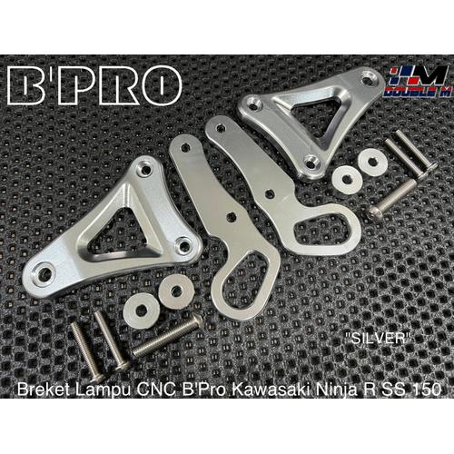 Jual Kupingan Breket Bracket Lampu Bulat BPro Kawasaki Ninja R SS 150 - SILVER - Jakarta Barat ...